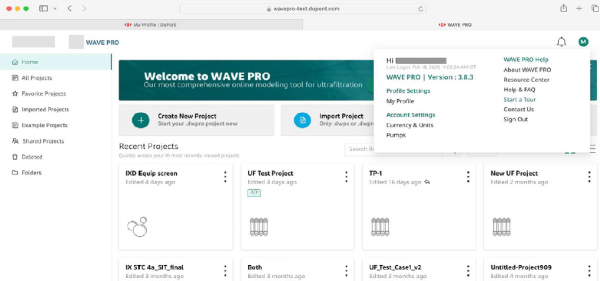 WAVE PRO : Un nouvel outil de modélisation pour l’ultrafiltration par ...