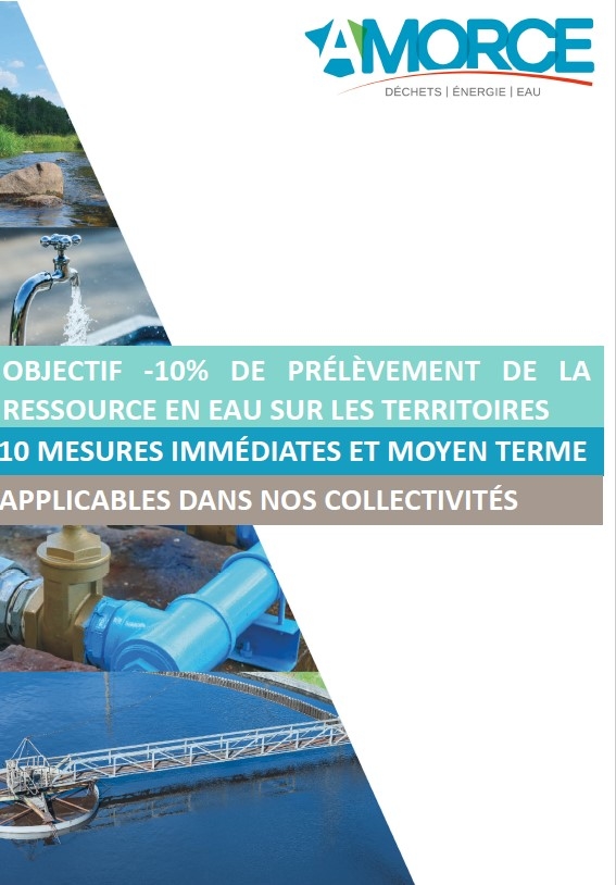 Amorce publie : Objectif -10% de prélèvement de la ressource en eau sur ...